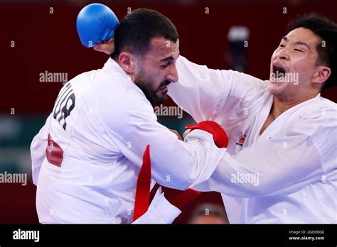 Tokyo Japan 7th Aug 2021 L R Ugur Aktas Tur Ryutaro Araga Jpn