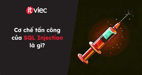 Sql Injection C Ch Th C Ho T Ng V Ph Ng Ch Ng Sqli Itviec Blog