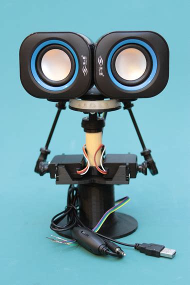 Overview 3d Printed Animatronic Robot Head Adafruit Learning System