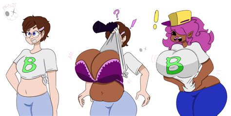 Rule 34 B3 Gf Blazethewolf55 Big Breasts Da Fuze Fnf Friday Night