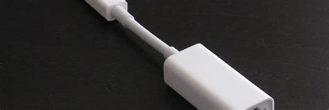 Hands On Apples Thunderbolt Gigabit Ethernet Adapter Ars Technica