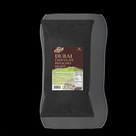 Mocafe Dubai Chocolate Pistachio Frappe Mix 3lb Bag Barista Underground