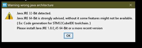 Solved Im Getting This Message When I Open Stm32cubemx V