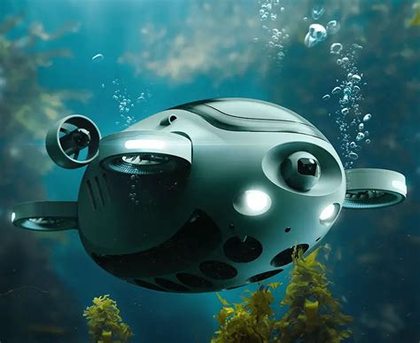 Eco Plant Underwater Smart Robot For Seaweed Restoration Tasks Tuvie Design