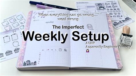 ASMR Weekly Setup October YouTube