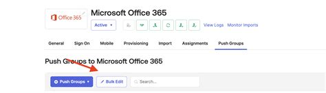 Microsoft Office 365 Push Group Error Invalid Value Specified For