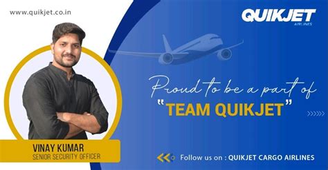 Ankam Vinay Kumar On Linkedin Quikjet Teamquikjet
