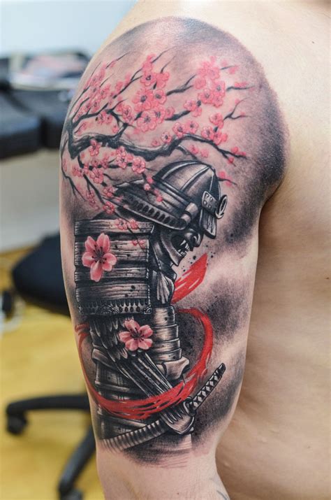 Samurai Tattoo By Florin Ianole Samurai Tattoo Design Japanese