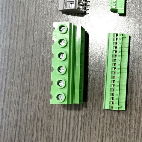 5 08mm Pitch Pluggable Terminal Block 4 Pin Contact Male To Female 300v10a Brass Cage Buy 4