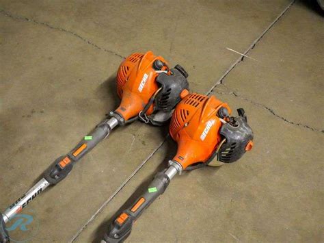 2 Echo SRM 225 Line Trimmers Gas Roller Auctions