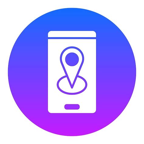 Premium Vector Mobile Gps Vector Illustration