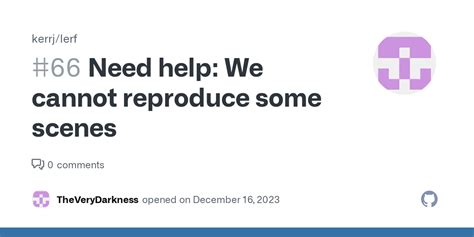 Need Help We Cannot Reproduce Some Scenes Issue Kerrj Lerf GitHub