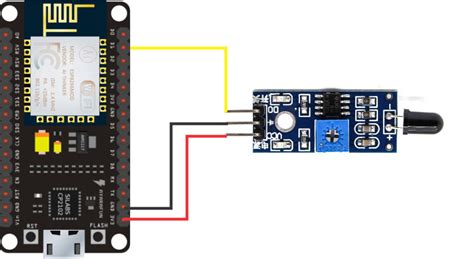 Cảnh Báo Phát Hiện Lửa Fire Sensor Thông Qua App Blynk Và Nodemcu Esp8266 Arduino Kit