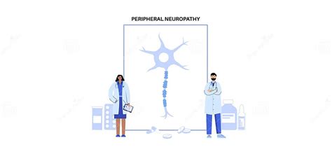 Peripheral Neuropathy Medical Poster Stock Illustration Illustration