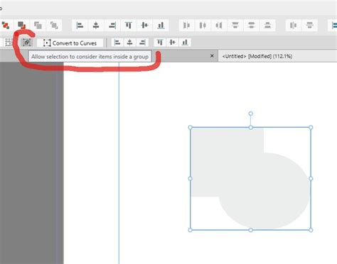 Allow Selection To Consider Items Inside A Group V2 Bugs Found On
