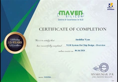 anshika vyas on linkedin vlsi soc verilog maven semiconductors engineering electronics