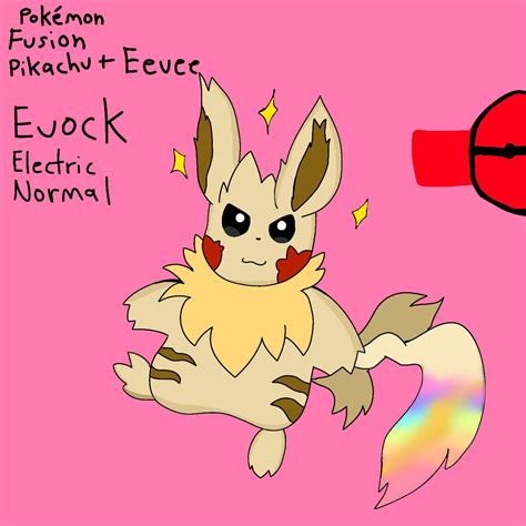 Eevee And Pikachu Fusion D By Cheddarmmozz On Deviantart