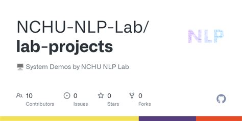 Github Nchu Nlp Lab Lab Projects System Demos By Nchu Nlp Lab