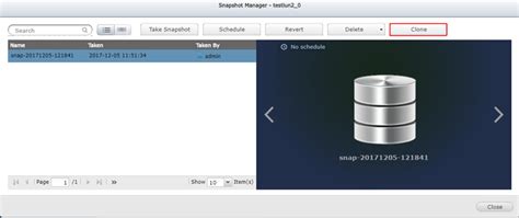 How To Clone An ISCSI LUN Snapshot In QES NAS QNAP
