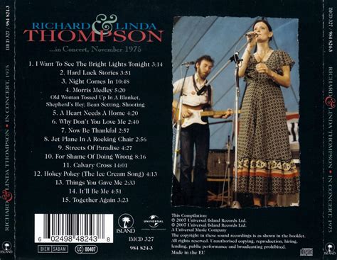 Whats The Next Best Richardlinda Thompson Album After Shoot Out