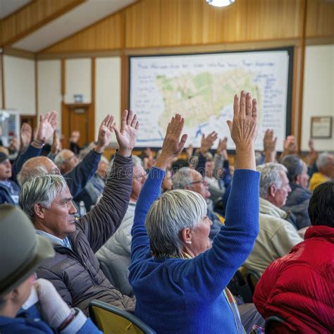 Community Engagement Capturing The Essence Of A Local Town Hall Meeting
