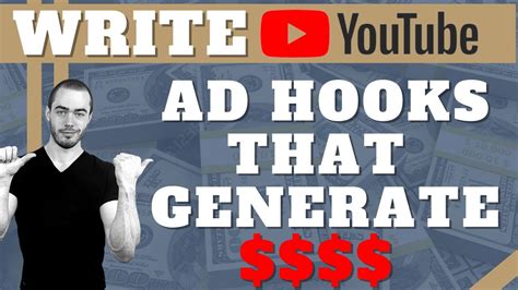 How To Write Video Ad Hooks That Convert Youtube Ads Tutorial Youtube