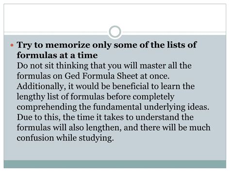 Ppt How To Learn Formulas Quickly Powerpoint Presentation Free Download Id 11831542
