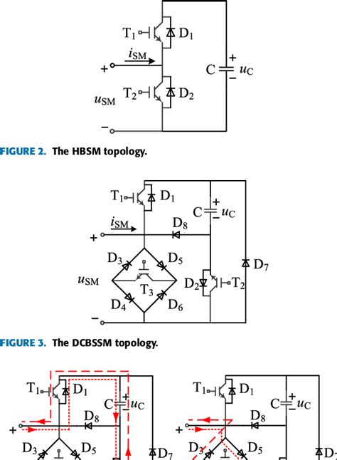Figure 3 From A Novel MMC Sub Module Topology With DC Fault Clearance