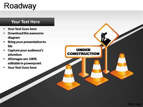 Roadway Powerpoint Presentation Slides PPT Images Gallery PowerPoint Slide Show PowerPoint