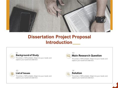Dissertation Project Proposal Introduction Ppt Powerpoint Presentation File Example Powerpoint