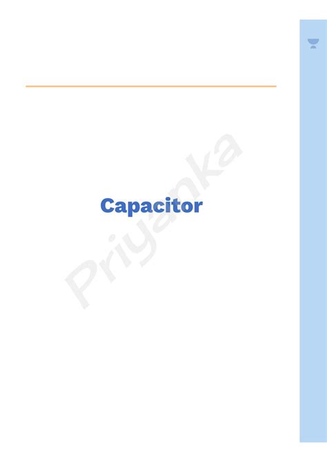 SOLUTION Capacitor Physics Notes For Neet Studypool