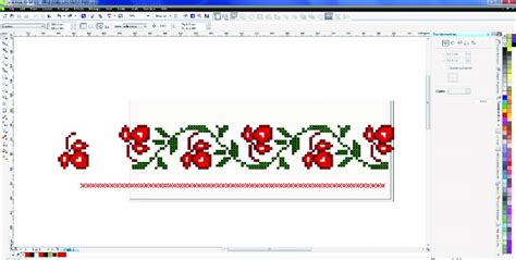 Processing The Pattern In Coreldraw Download Scientific Diagram