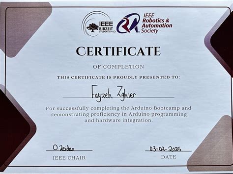 Arduino Ieee Achievement Bootcamp Programming Birzeituniversity