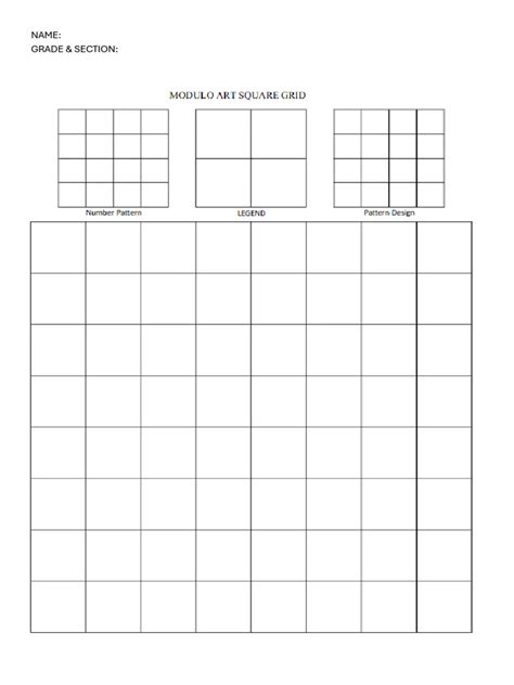 Modulo Art Template Pdf