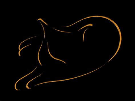 猫简笔画 榆木可雕 站酷zcool