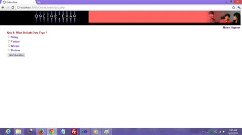 Online Mcq Examination Portal Project In Php With Source Code And Report Download Kashipara