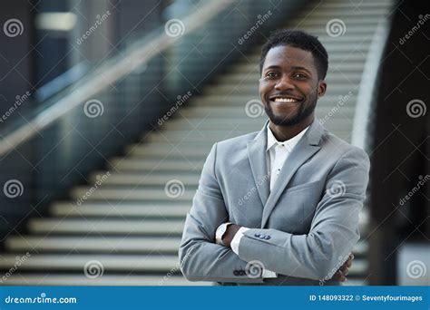 Successful Black Business Executive Stock Photo Image Of Handsome