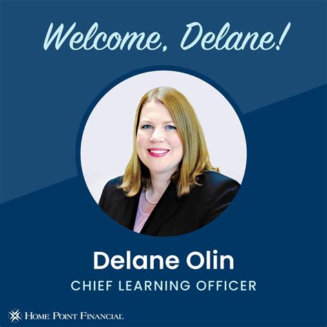 Homepoint On Linkedin Were Thrilled To Announce Delane Olin Has Joined The Home Point Team As