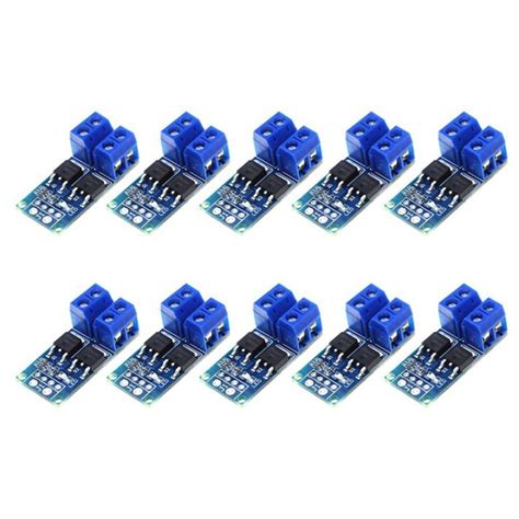 10pcs Dc 5v 36v 15amax 30a Mosfet Mos Fet Trigger Switch Driver
