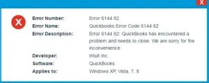 QuickBooks Error Code ReconcileBooks