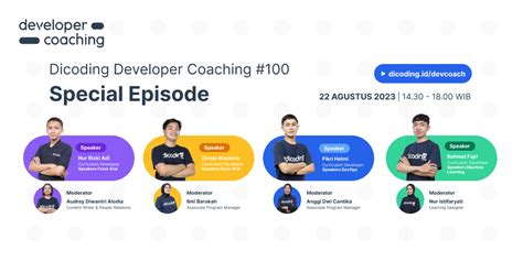 Dicoding Developer Coaching 100 Special Episode Dicoding Indonesia