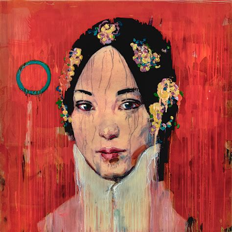 Hung Liu Red Wash Edition Turner Carroll Gallery
