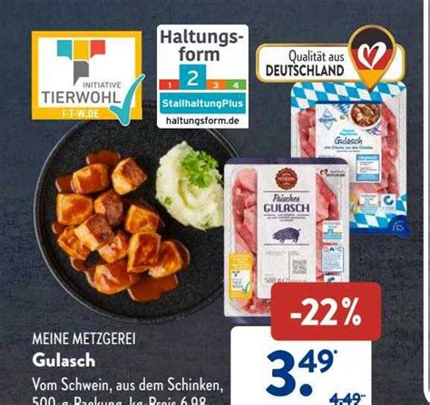 Meine Metzgerei Gulasch Angebot Bei Aldi SÜd 1prospekte De