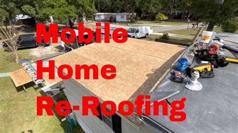 How To Replace Roof On A Mobile Home At Suzanne Hyatt Blog