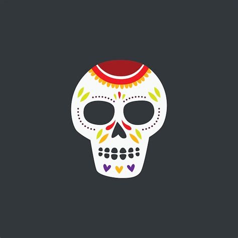 Premium Vector Skull Mask Design
