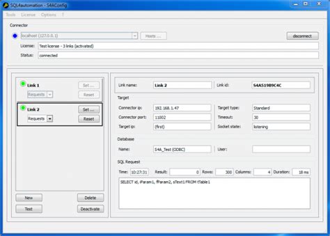 Sql4automation Connector Config Tool Plc S7 Sql4automation
