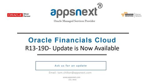 Appsnext Llc On Linkedin Oracleerpcloud Oracleebs Appsnext