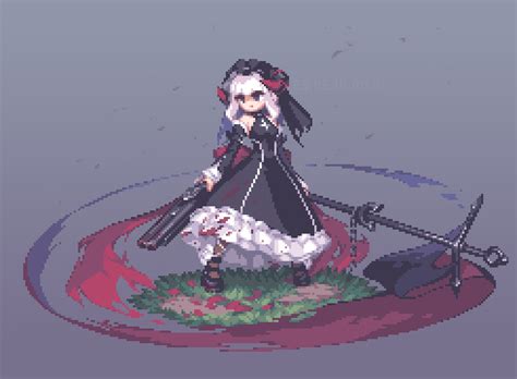 Asicah Original Girl Banner Bare Shoulders Battle Standard Black Dress Black Shoes