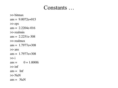 Ppt Introduction To Matlab Powerpoint Presentation Free Download Id4004523