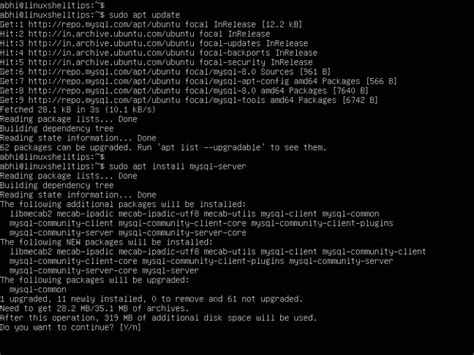 how to install the latest mysql 8 in ubuntu
